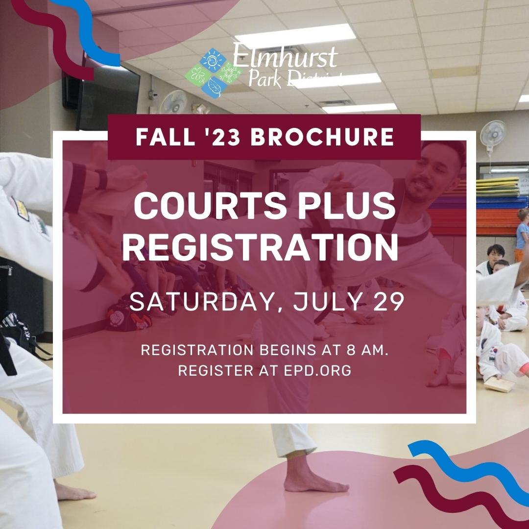 Courts Plus Fall Program Registration opens July 29 | Courts Plus